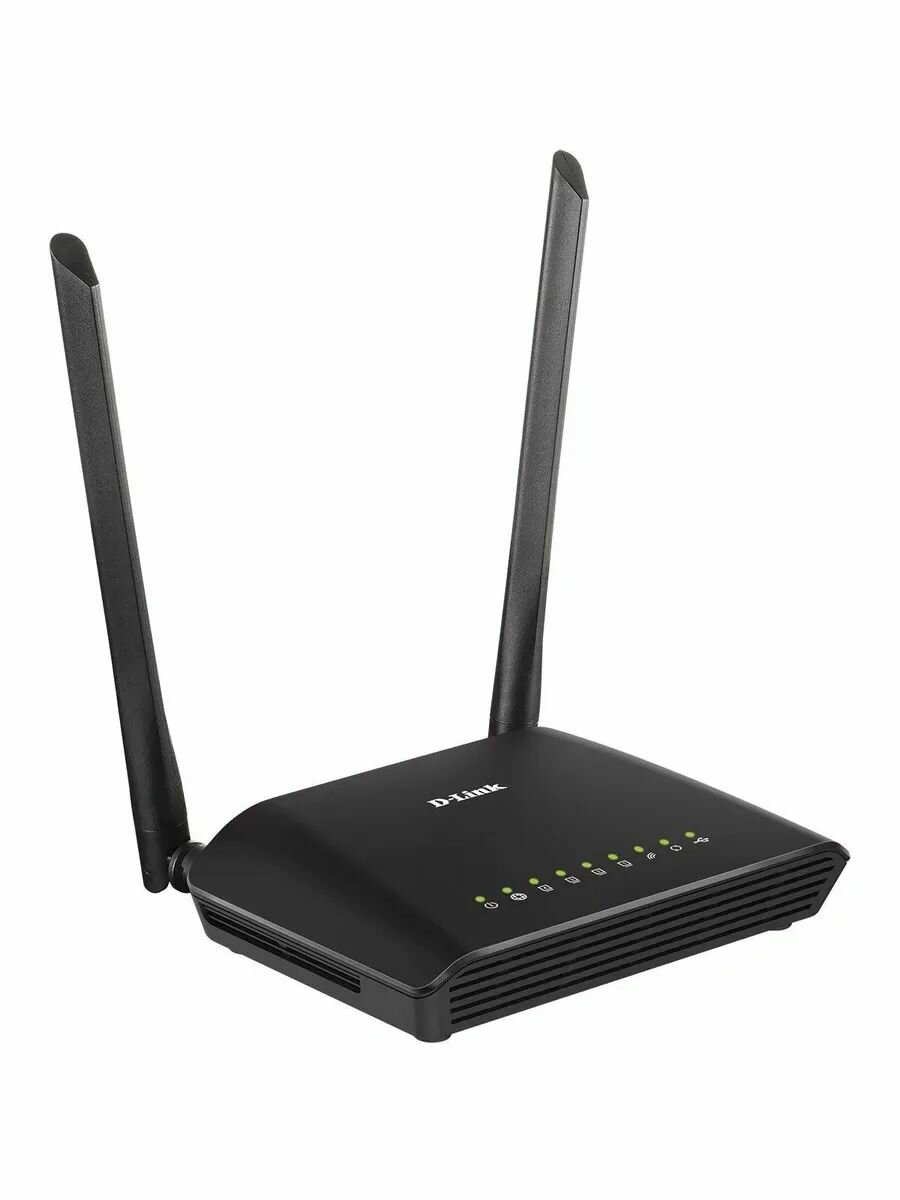 Роутер Wi-Fi 4 D-Link DIR-620S с поддержкой 3G/LTE и USB-портом