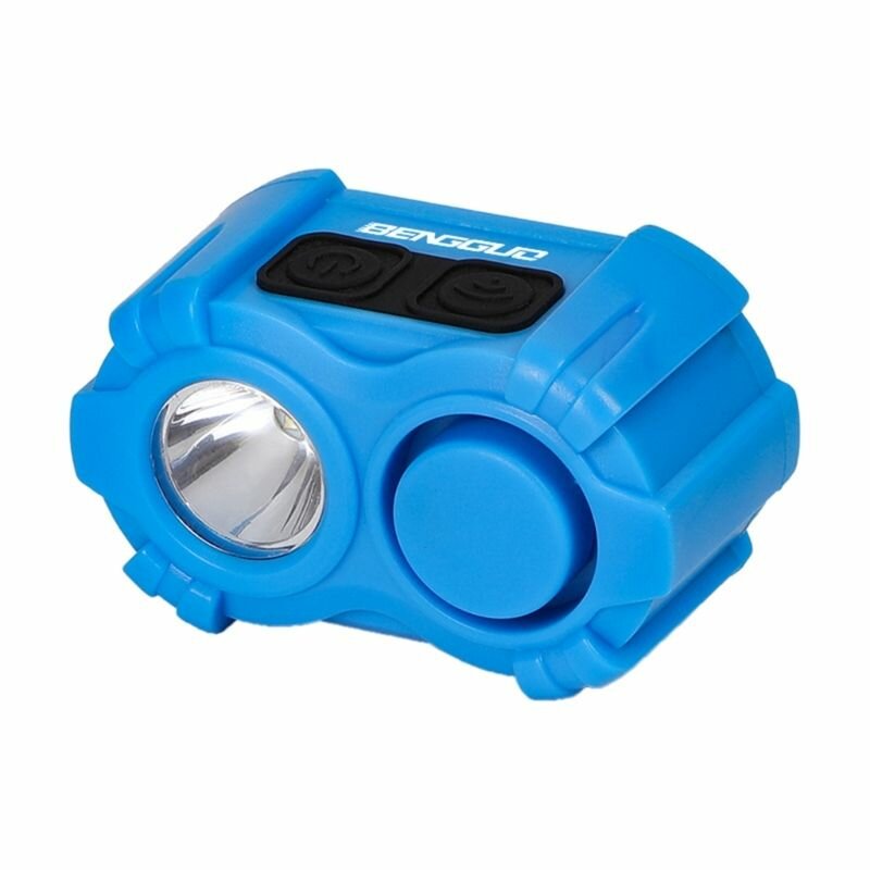 Велосипедный рожок фара-синий-рог свет