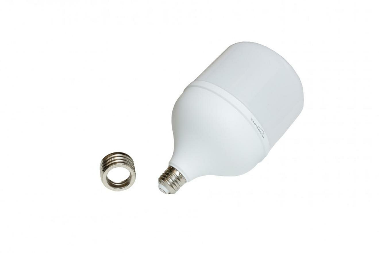 Лампа светодиодная высокой мощности HP 50W 6500K 3500Лм E27 (+переходник на Е40) СириусА