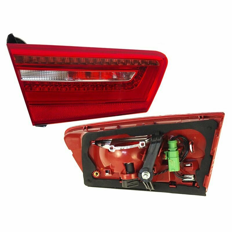 Фонарь левый задний в крышку багажника для Ауди А6 С7 2011-2014, Audi A6 C7 фонарь левый задний в крышку багажника 446-1315L-UE, oem 4G5945093A