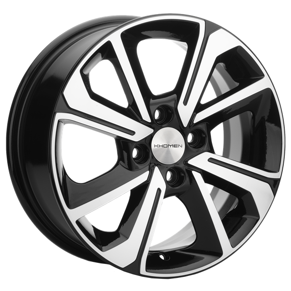Литой диск Khomen 1501 6x15 4*98 Et:36 Dia:58,6 Black-FP