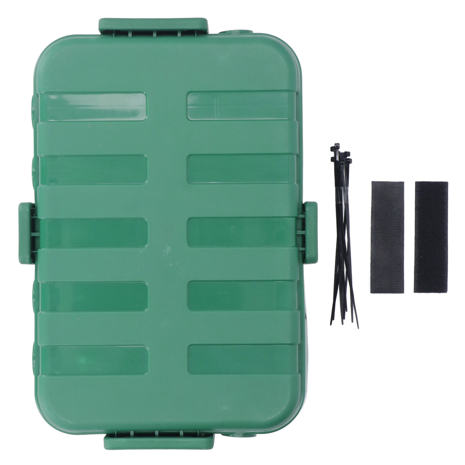 Водонепроницаемая электрическая соединительная коробка IP54, защита на 6 кабелей, наружная, большая квадратная, для удлинителей, зеленая.