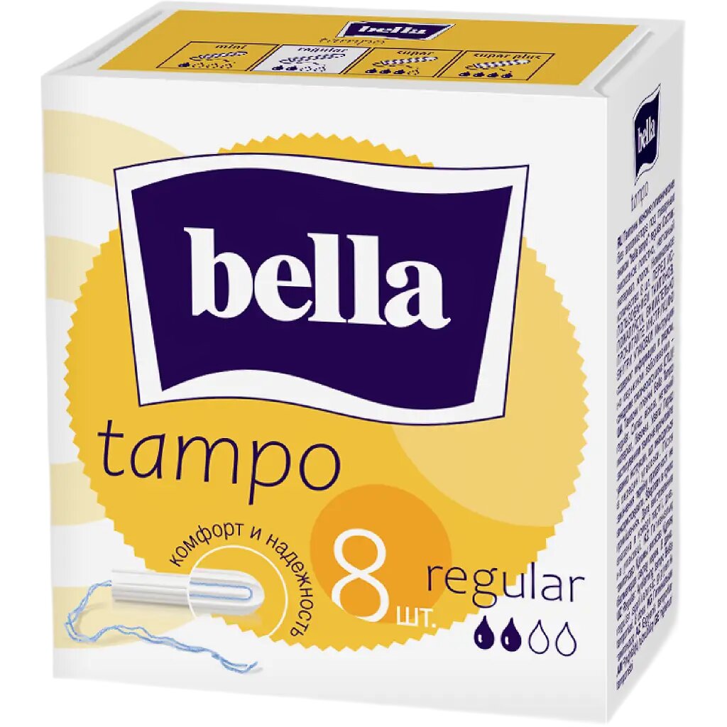 Bella Тампоны Premium Comfort Regular 8 шт