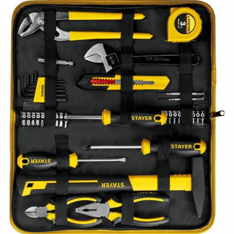 Набор инструмента универсальный STAYER Master-40, 40 предметов (22052-н40)