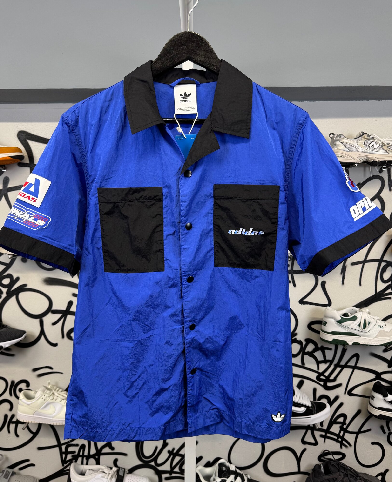 Футболка ADIDAS ORIGINALS MENS TGP SS SHIRT BLUE