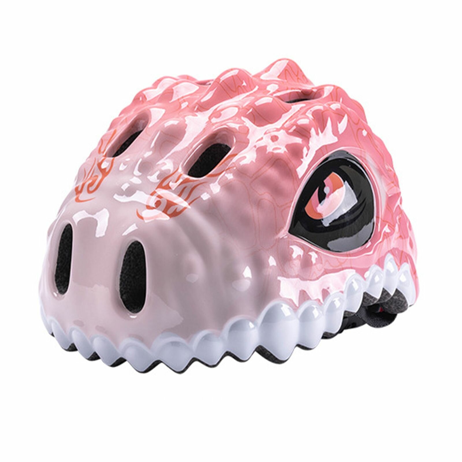 Детский регулируемый шлем для катания на коньках с динозавром для малышей, дышащий шлем для катания на коньках для мальчиков и девочек, защитное снаряжение