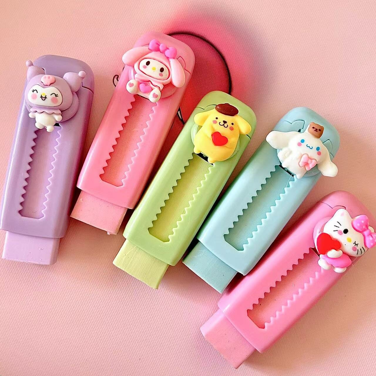 Ластик Sanrio "Студенческий приз", 5 шт