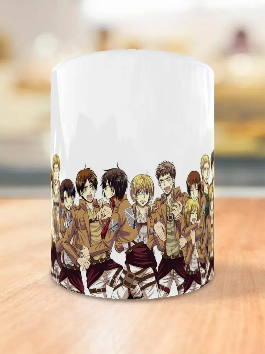 Кружка Attack on Titan Eren character