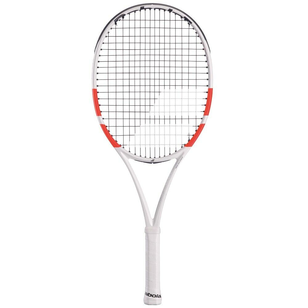 Decathlon Ракетка для большого тенниса Babolat Pure Strike Junior 26, детская, белый/красный