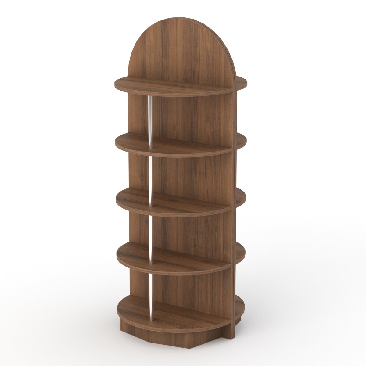 Стеллаж островной малый СОМ-1, Орех. Производитель товара - компания Westcom.