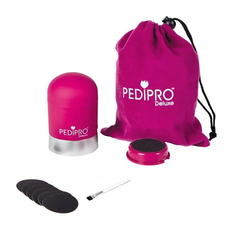 Аппарат для педикюра "Pedipro Deluxe", 2 скорости, питание от батареек