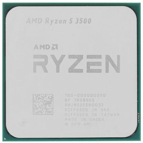 Процессор AMD Ryzen 5 3500 (100-000000050) OEM - AM4, 6 x 3,6 ГГц, L2 - 3072 КБ, L3 - 16 МБ, DDR4 - 3200 МГц, TDP 65 Вт
