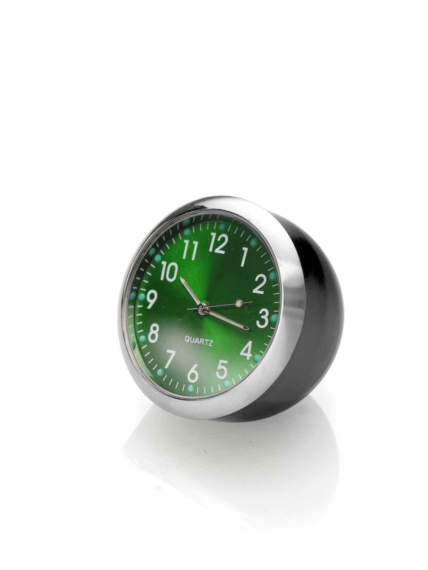 Часы автомобильные OT-CLC03 зеленый циферблат