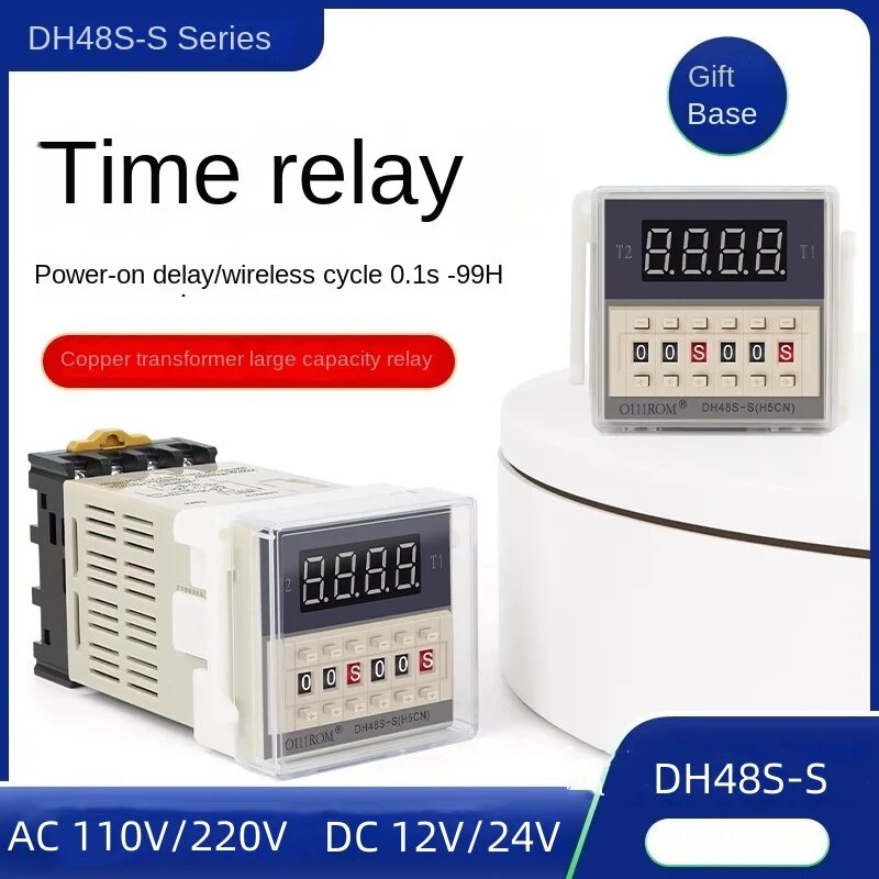 Цифровое реле времени DH48S-S AC 110V