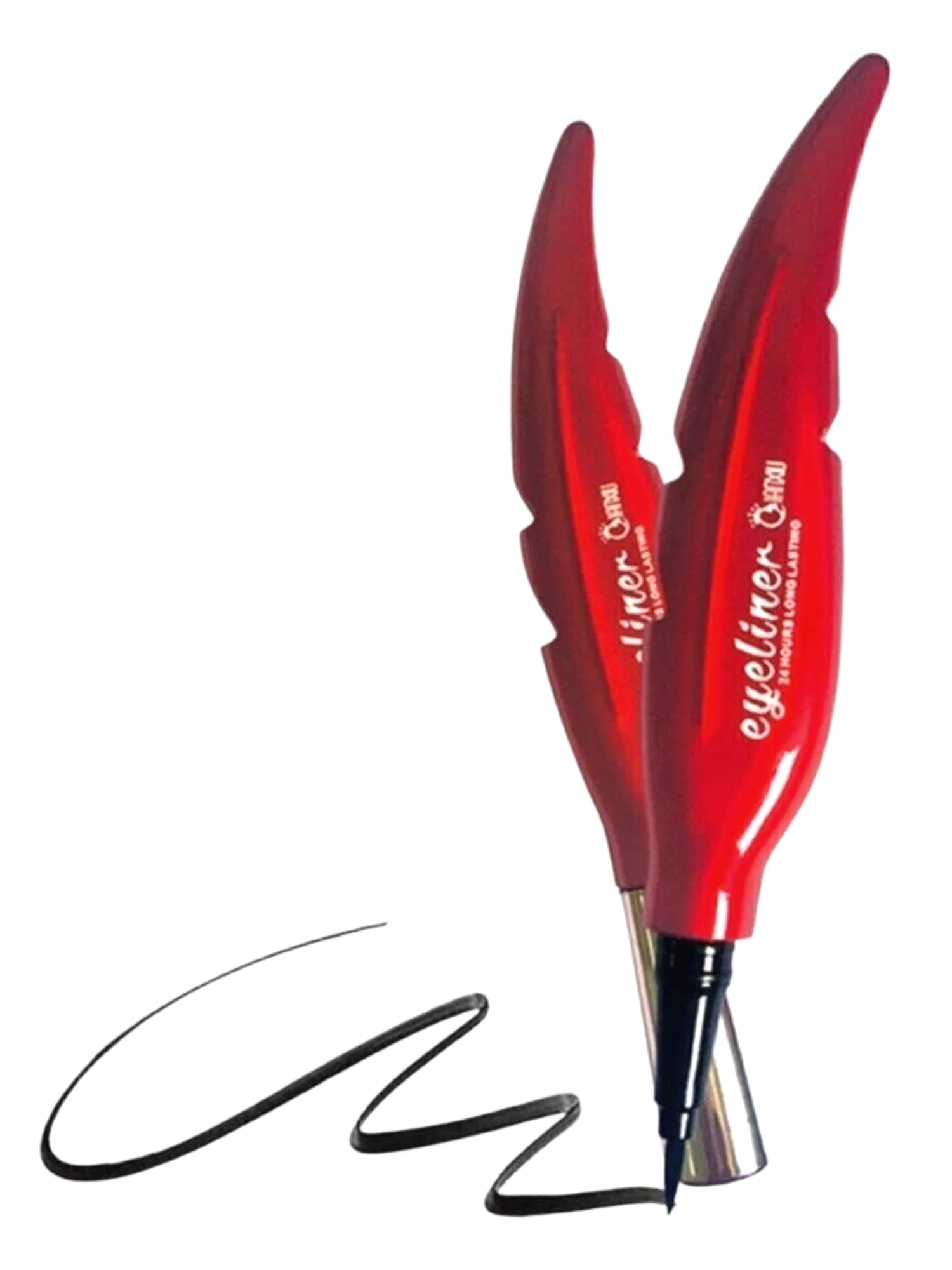 Подводка фломастер Million Pauline, перо liquid eyeliner waterproof цвет черный