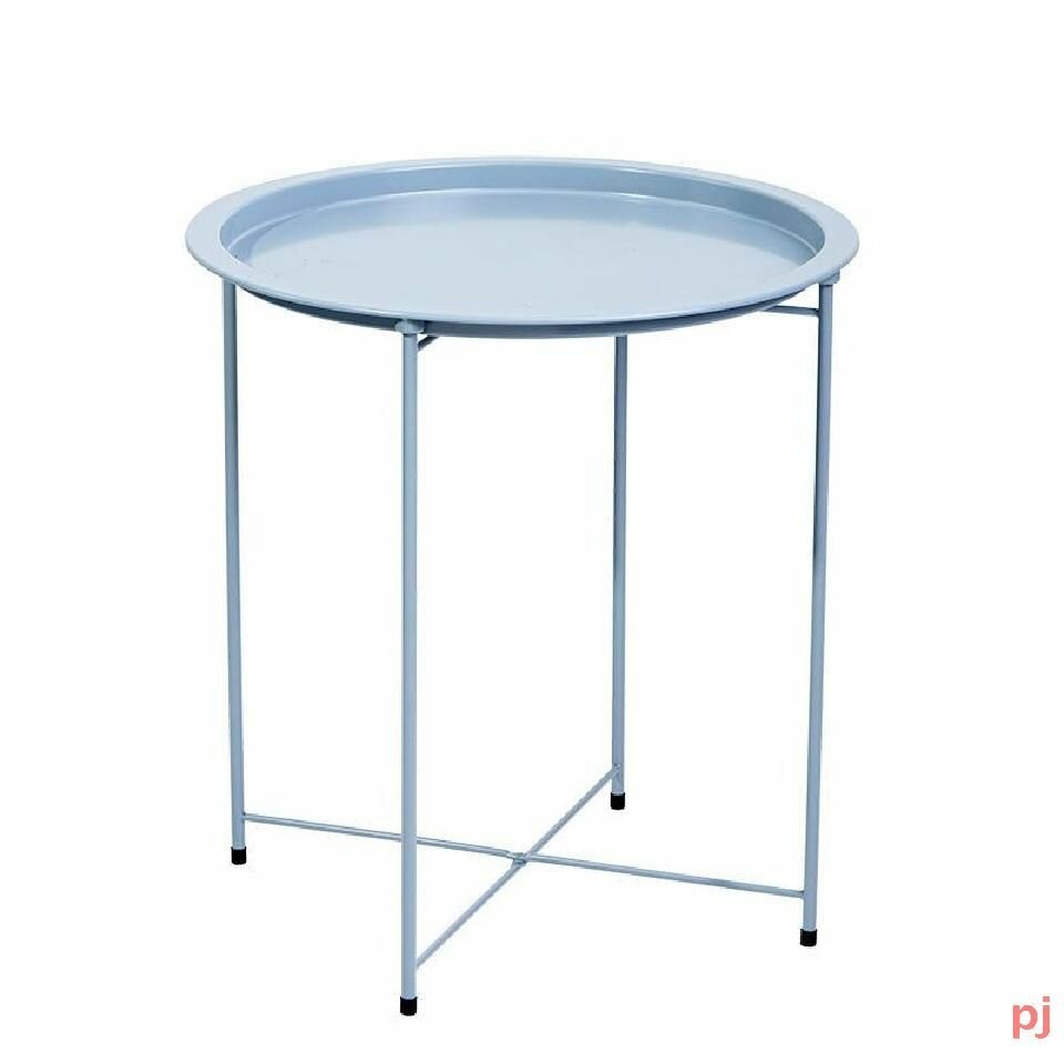 Журнальный столик "Сова на балконе", металл, квадратный, цвет на выбор