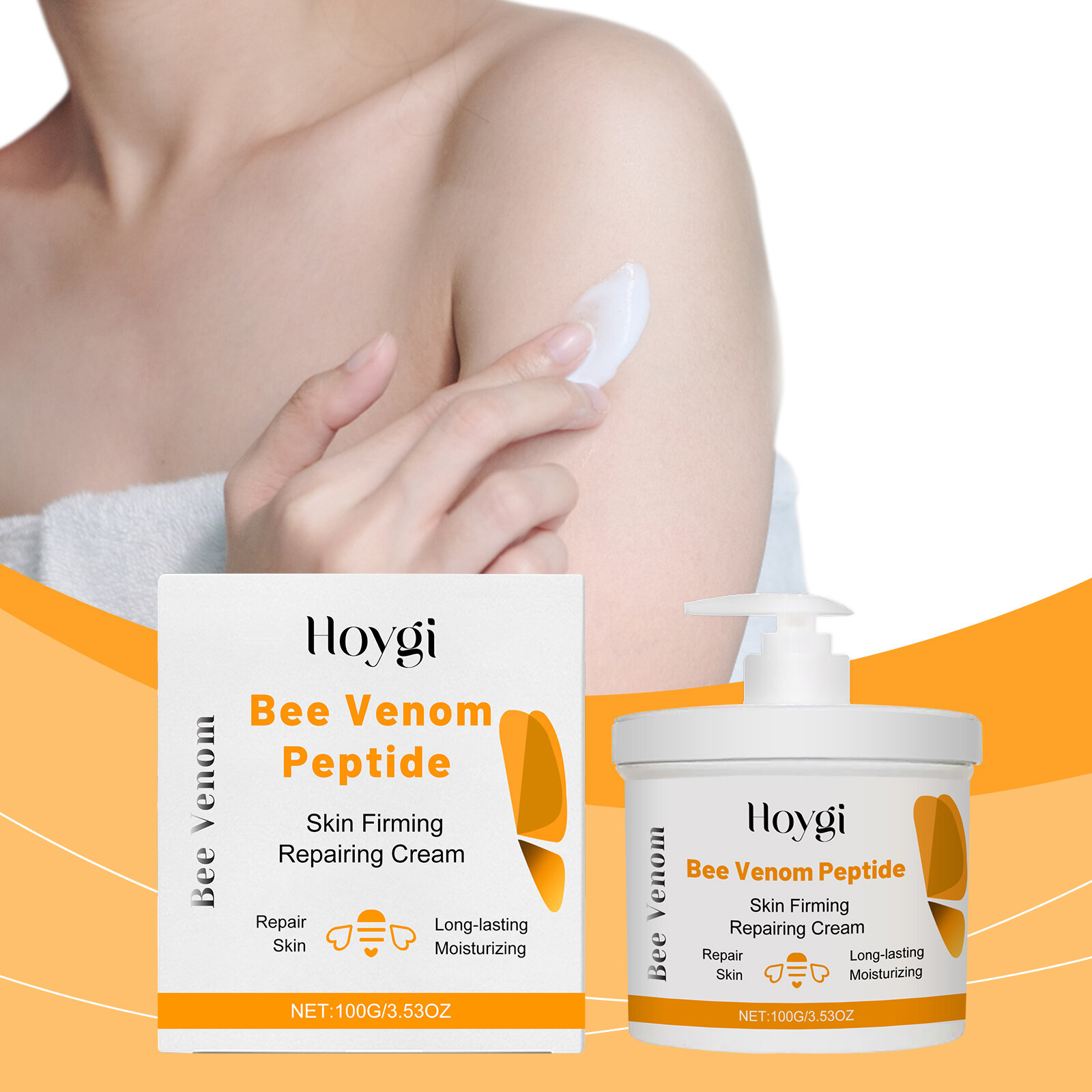 Крем для ухода с пчелиным ядом разглаживает мелкие морщинки на лице и теле, увлажняет и осветляет кожу и является нежным увлажняющим кремом