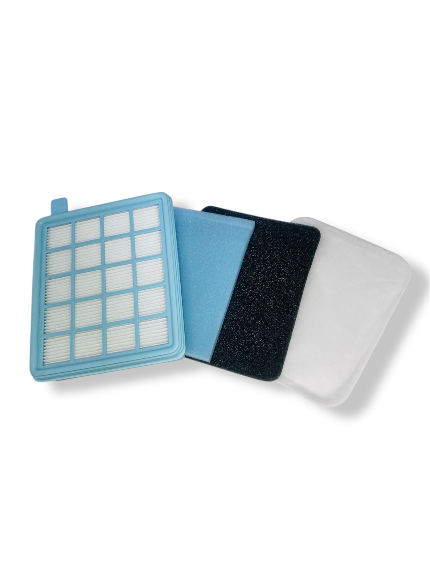 Фильтр HEPA для пылесоса FC8058, 43220093801, комплект 4 штуки