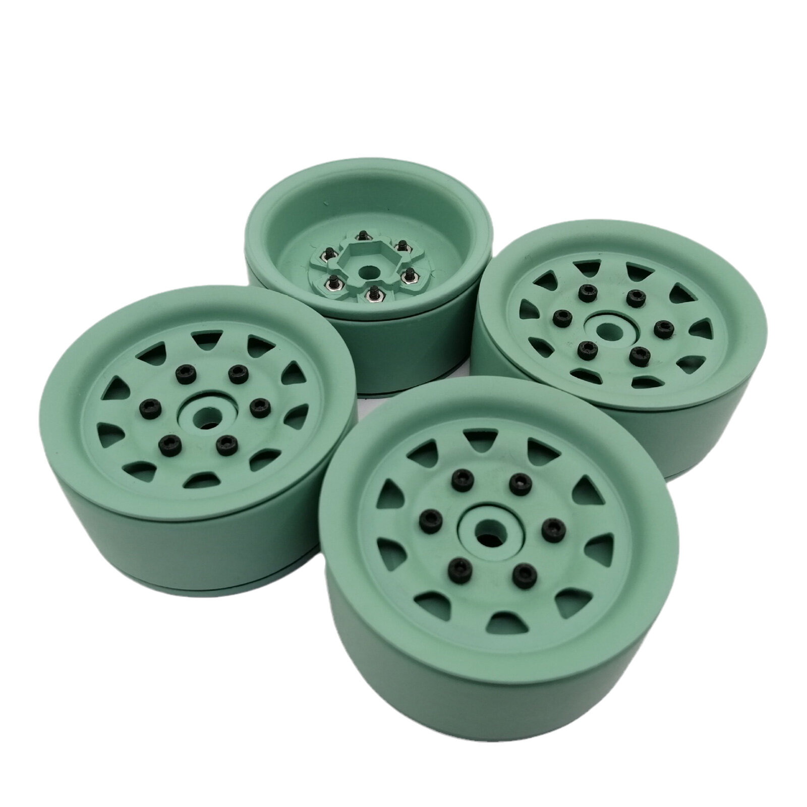 Металлическое колесо 1,9 дюйма для концентрации колесного колеса.