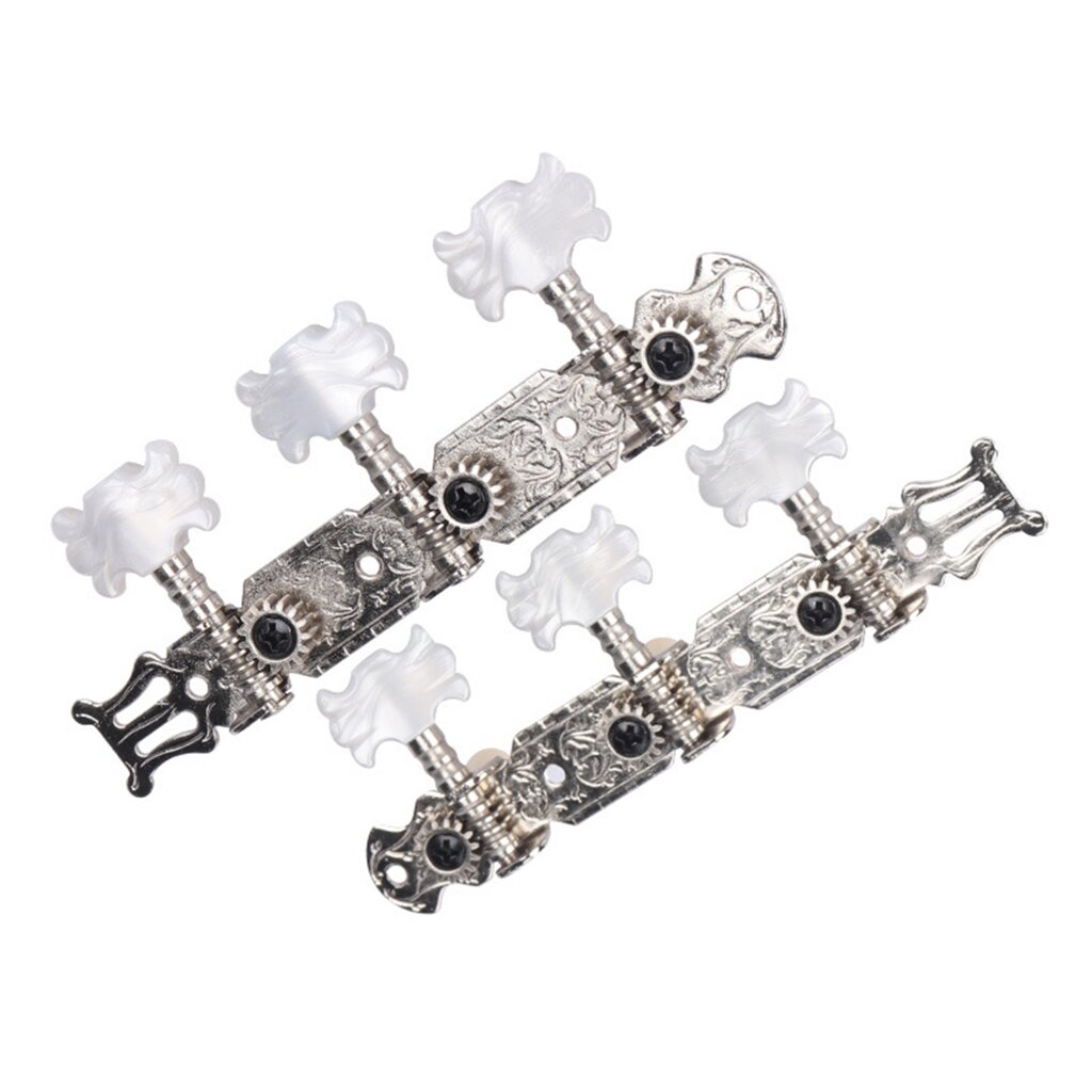 Винтажная Классическая Гитара Машинные Головные Тюнеры Для Настройки Левой И Правой Гитары Колышки Клавиша для Акустической Гитарной Партии