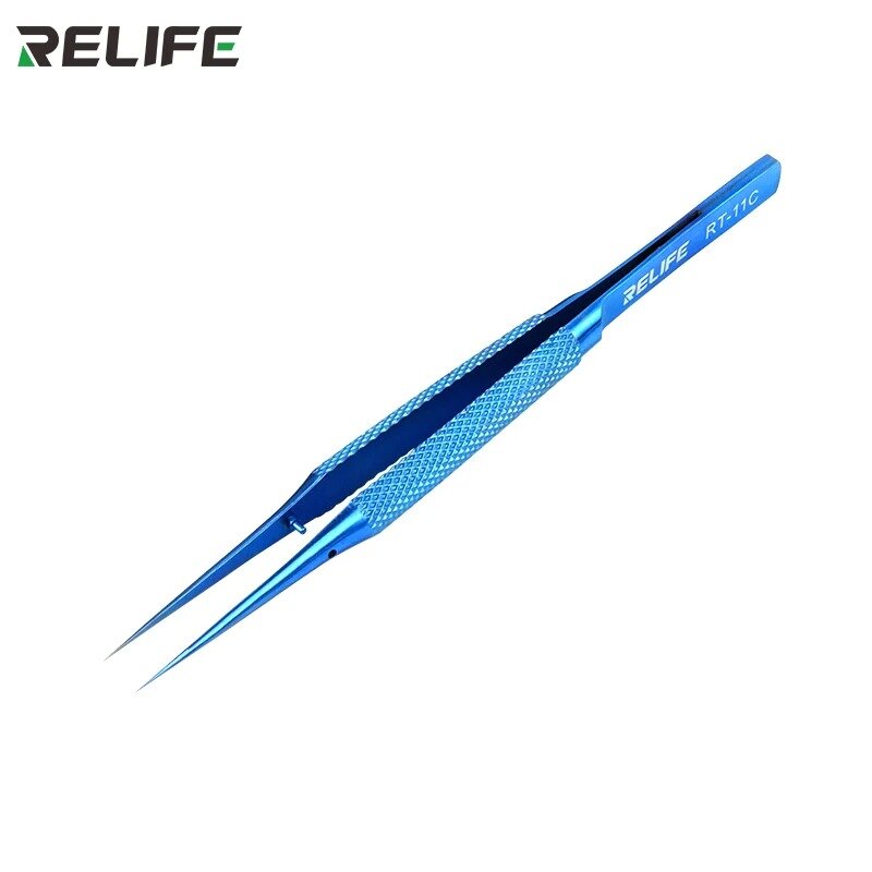 Пинцет титановый Relife RT-11C (прямой)