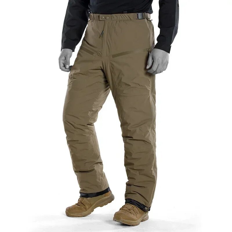 Outdoor Men's Thick Warm Cotton Pants Camouflage Tactical Polar Anti Cold Military Assault Skiing Charging Cotton Pants