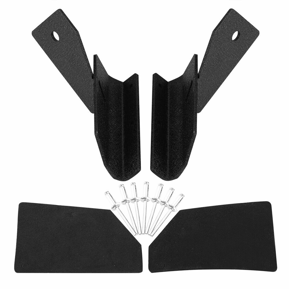 Крепление на стойку, алюминиевый сплав, нержавеющий, 2 шт, высокопрочные, устойчивые к деформации, держатели для светодиодных рабочих фар, черные, для автомобиля.