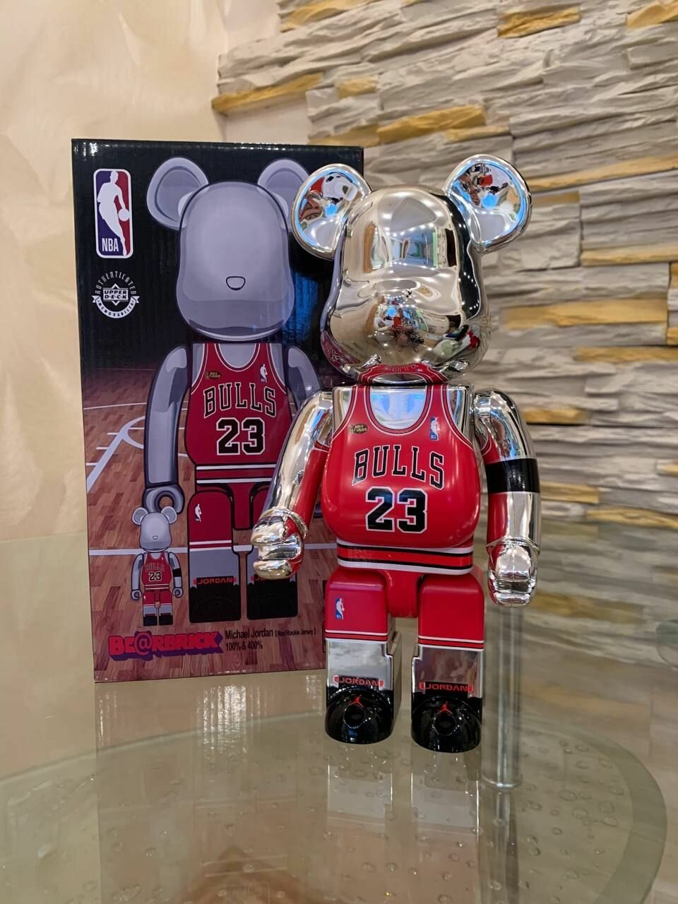 Игрушка Bearbrick Michael Jordan 1998 Last Shot 28см, 400%