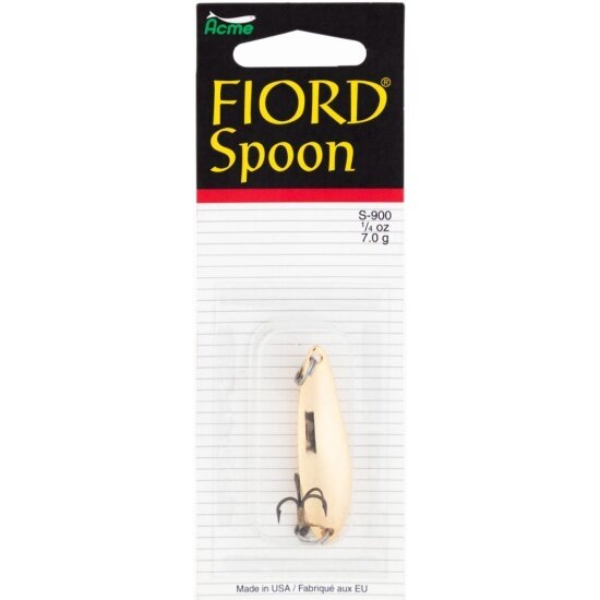 Блесна Acme FIORD SPOON 1/4 oz. Gold