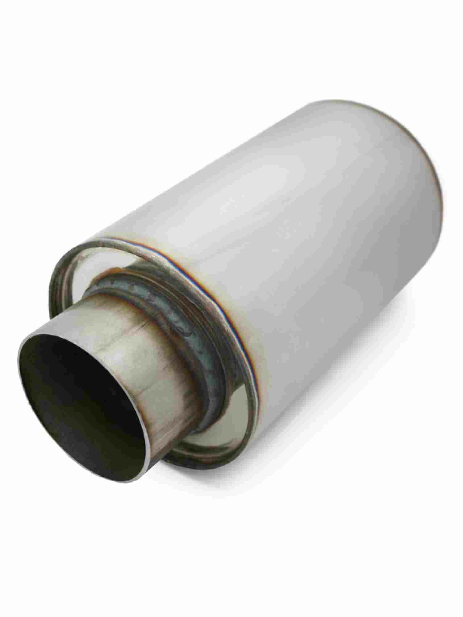 Резонатор «belais» круглый Ø120 мм, с отводами длина 250 мм, труба Ø76 мм (нержавеющая сталь) belais #19359