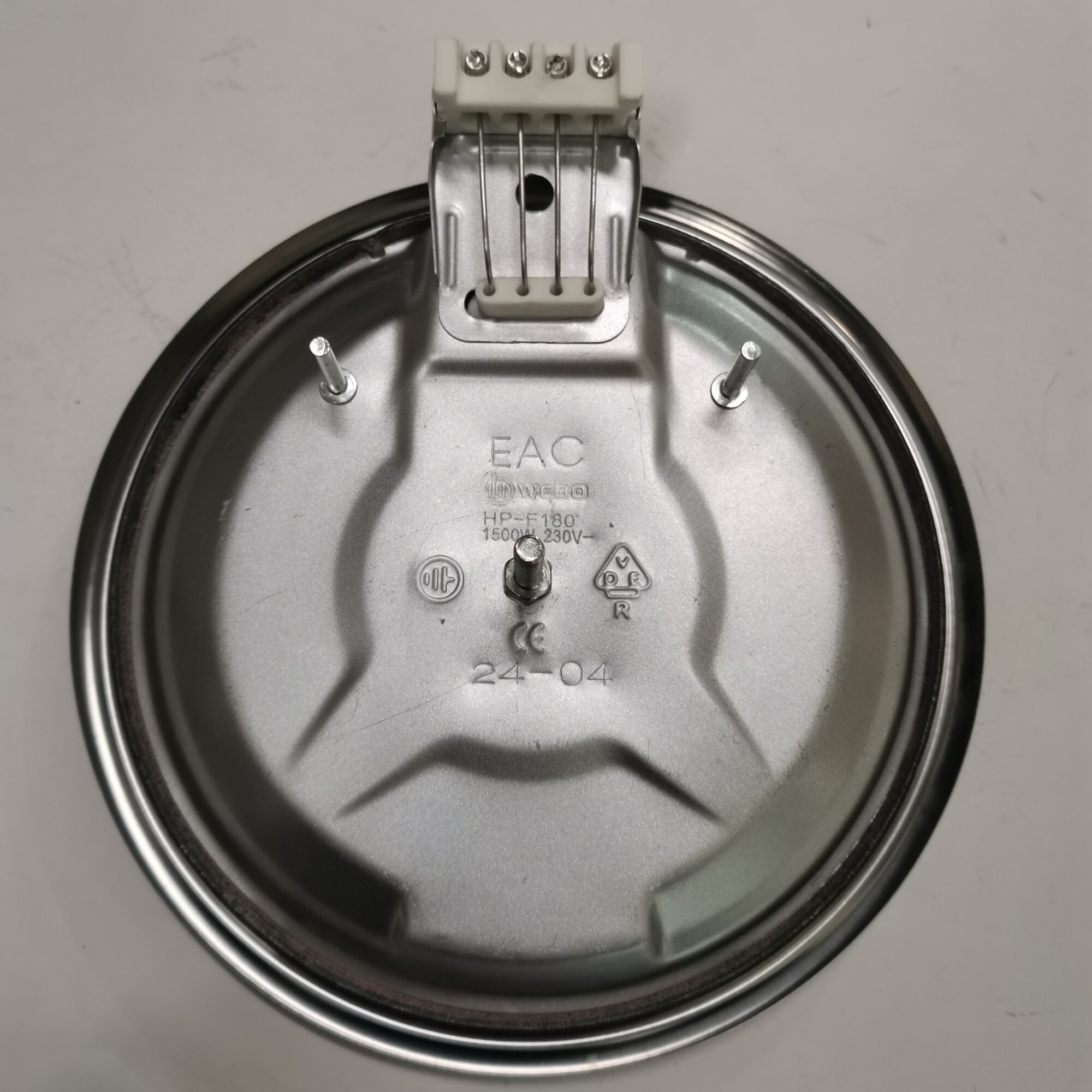 Электрическая конфорка чугунная D180-1,5квт. Москва