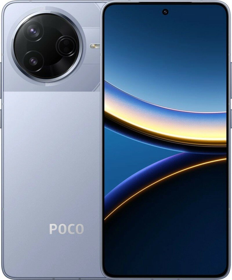 Смартфон Xiaomi Poco F7 Pro 12/256Gb, 62314, голубой