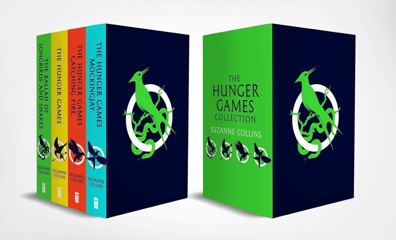 Suzanne Collins. The Hunger Games: 4 Book Paperback Box Set (Suzanne Collins) Голодные игры набор из 4 книг (Сьюзанн Коллинз) /Книги на английском