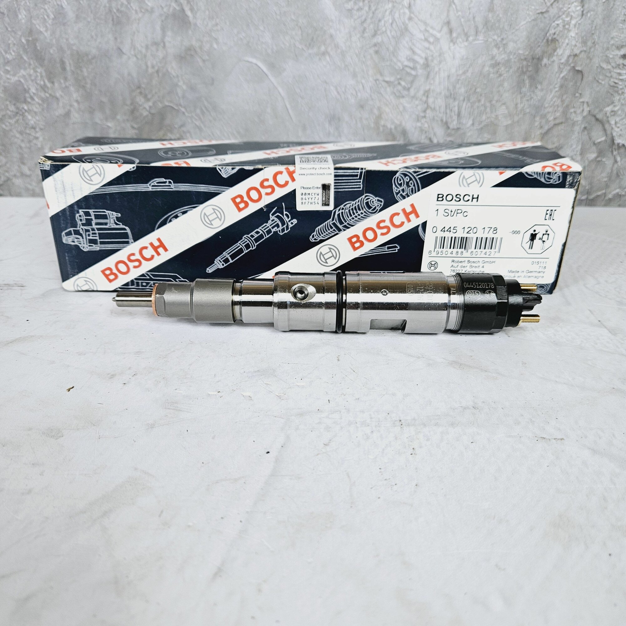 Форсунка топливная 0445120178 для а/м ГАЗон Некст, для ПАЗ Вектор Некст для дв. ЯМЗ-534 евро-4