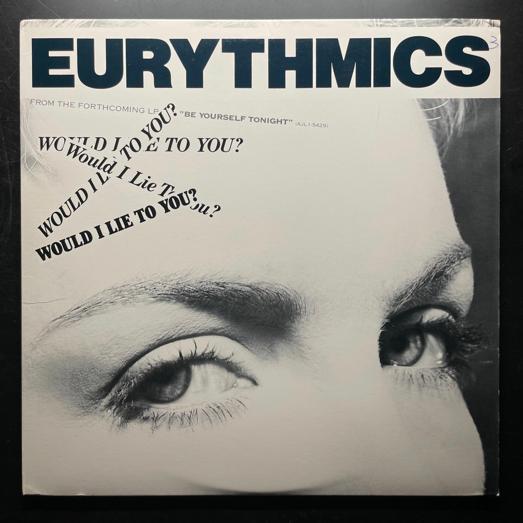 Виниловая пластинка Eurythmics - Would I Lie To You? (США 1985г.) EP