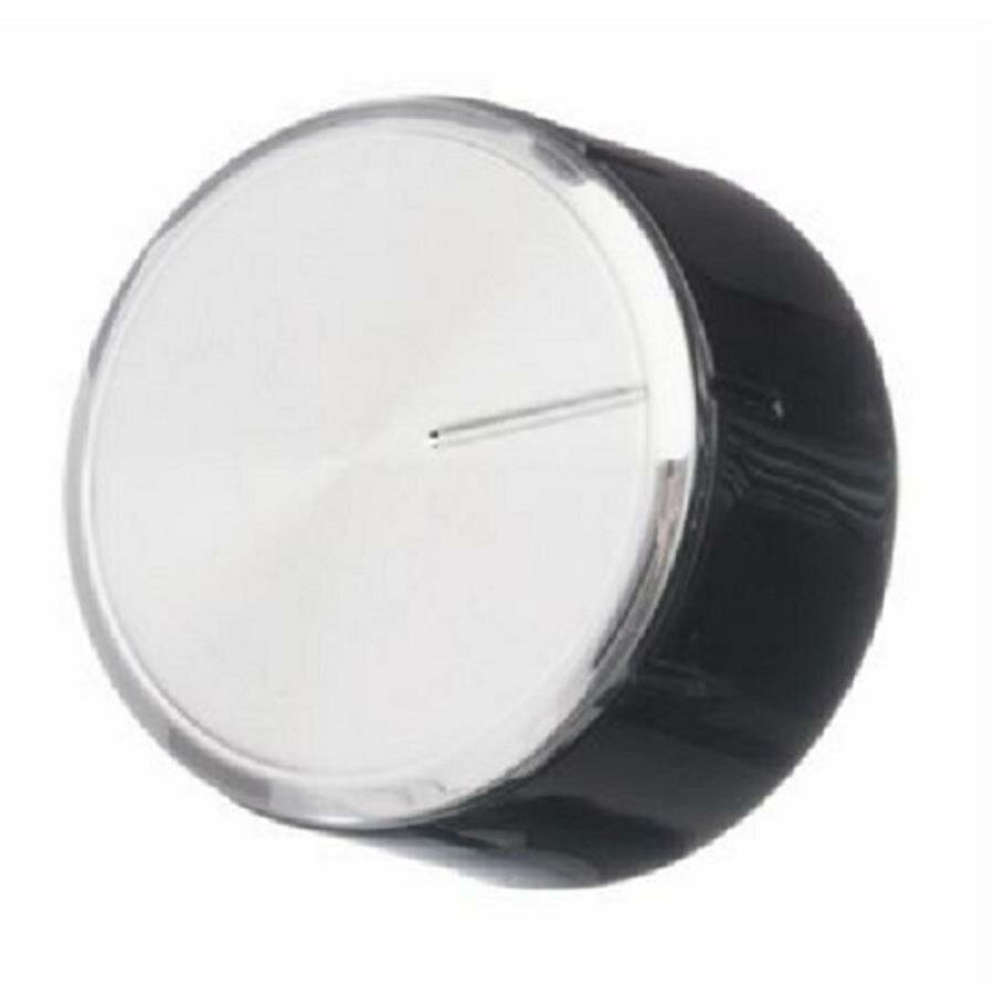 Bosch 00616100 Ручка конфорки газовой варочной панели, чёрная/стальная