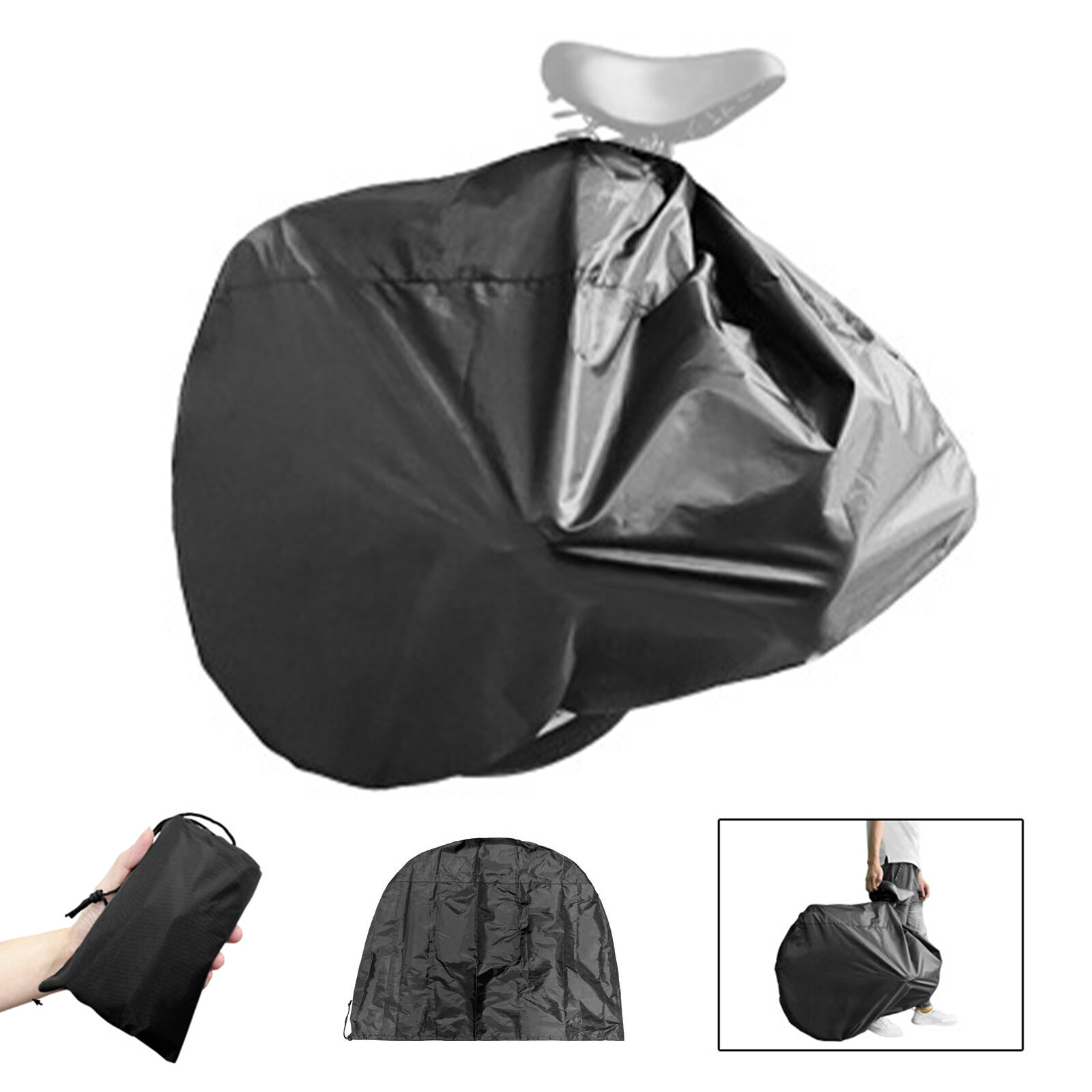 Складная сумка для велосипеда, переносной транспортный чехол для складного велосипеда 20-22 дюйма