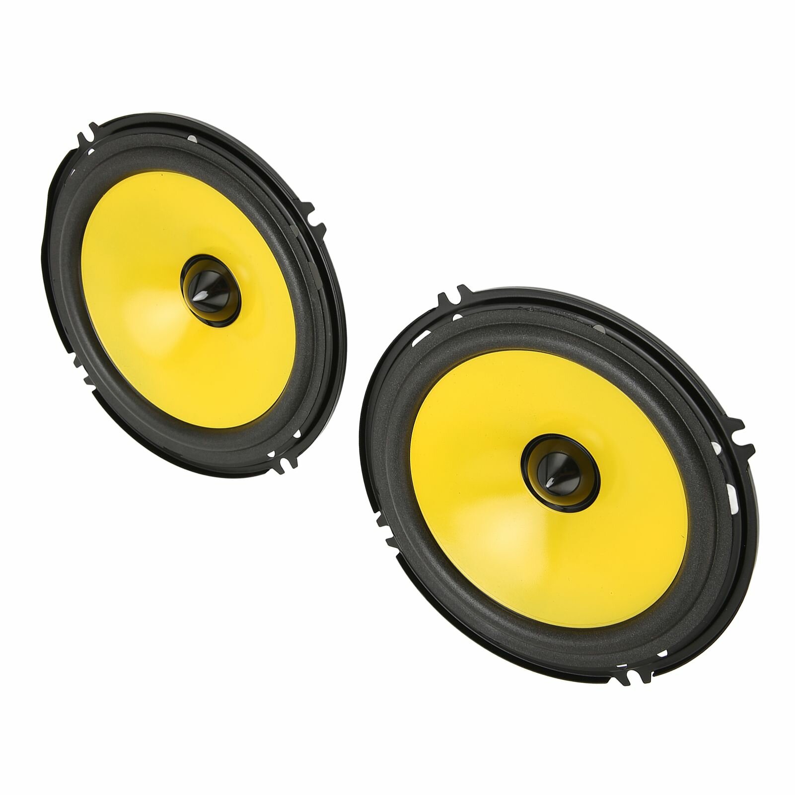 Автомобильные дверные динамики, высокие басы, стерео, 600 Вт, коаксиальный динамик для автомобиля, грузовика, 6 дюймов, 2 шт.