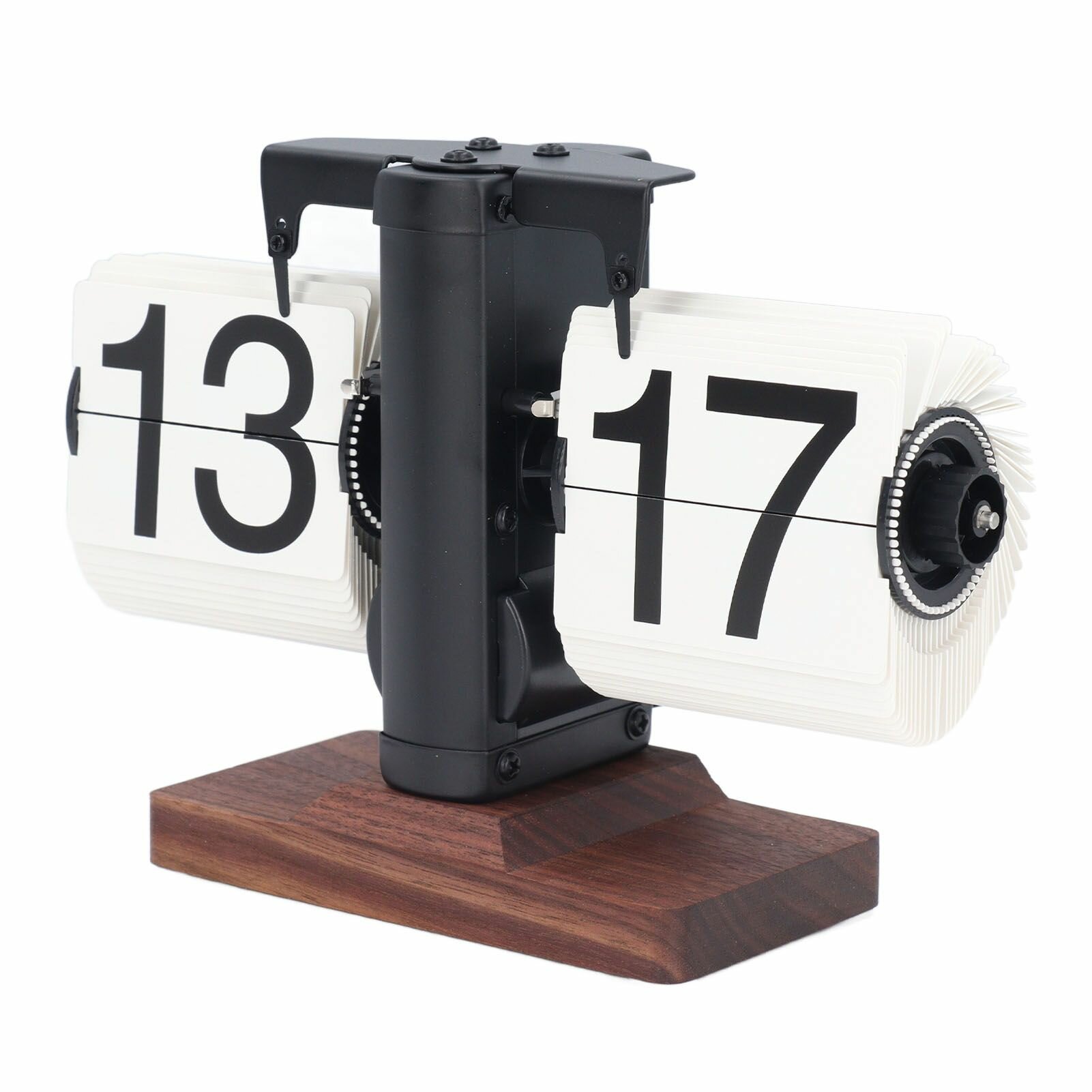 Ретро механические часы с переворотом, стильный минимализм, 304 нержавеющая сталь, 14см, для дома и офиса