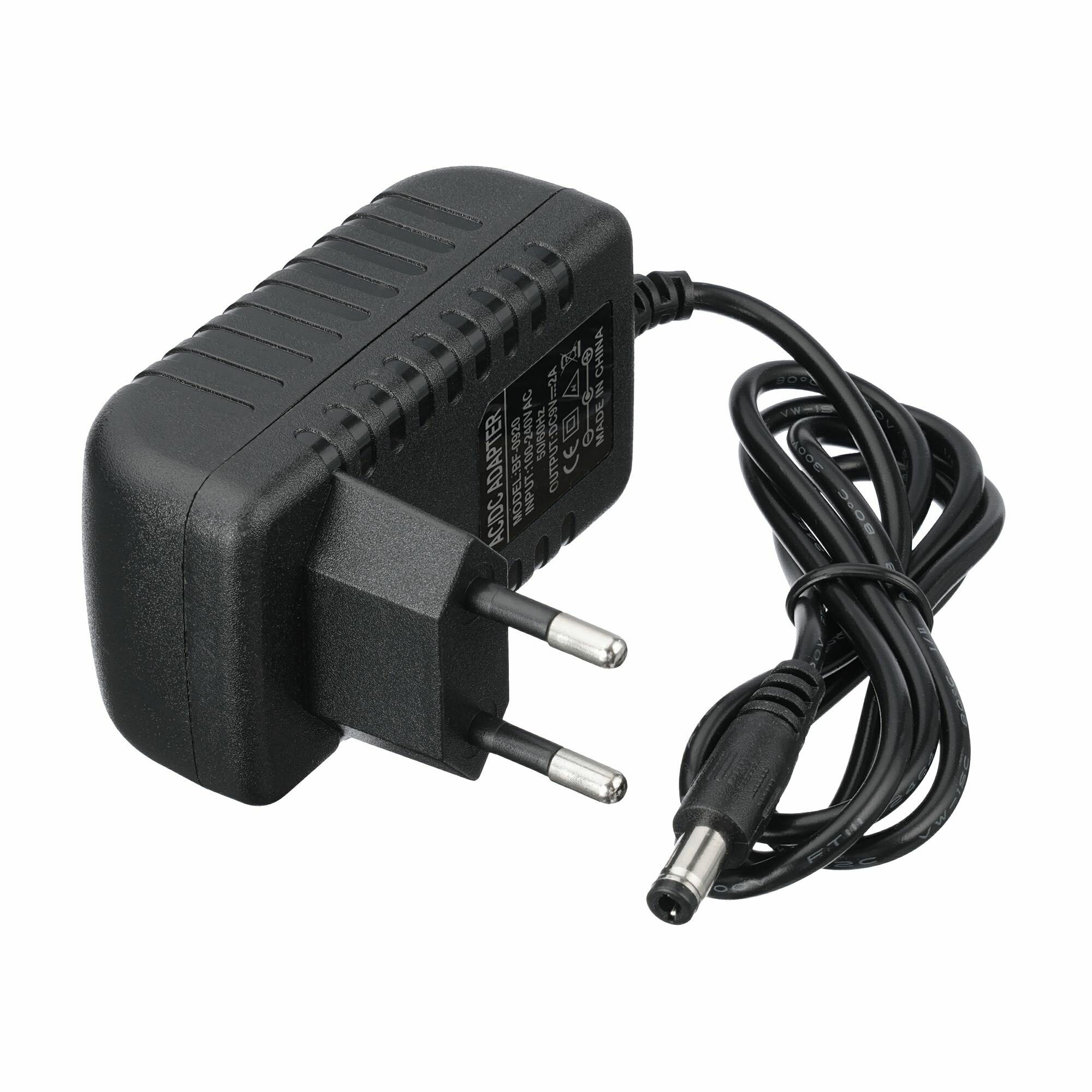 Блок питания для Wi-fi роутера, синтезатора AC 5.5x2.5мм, 9V, 2A (18W)