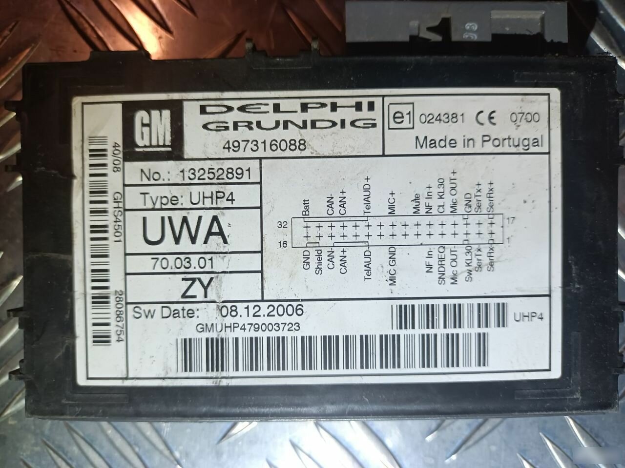 Блок электронный Опель Антара Opel Antara 13252891