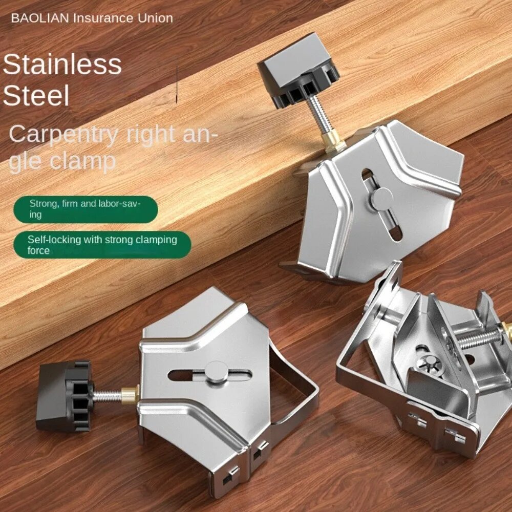 Угловой зажим из нержавеющей стали Close