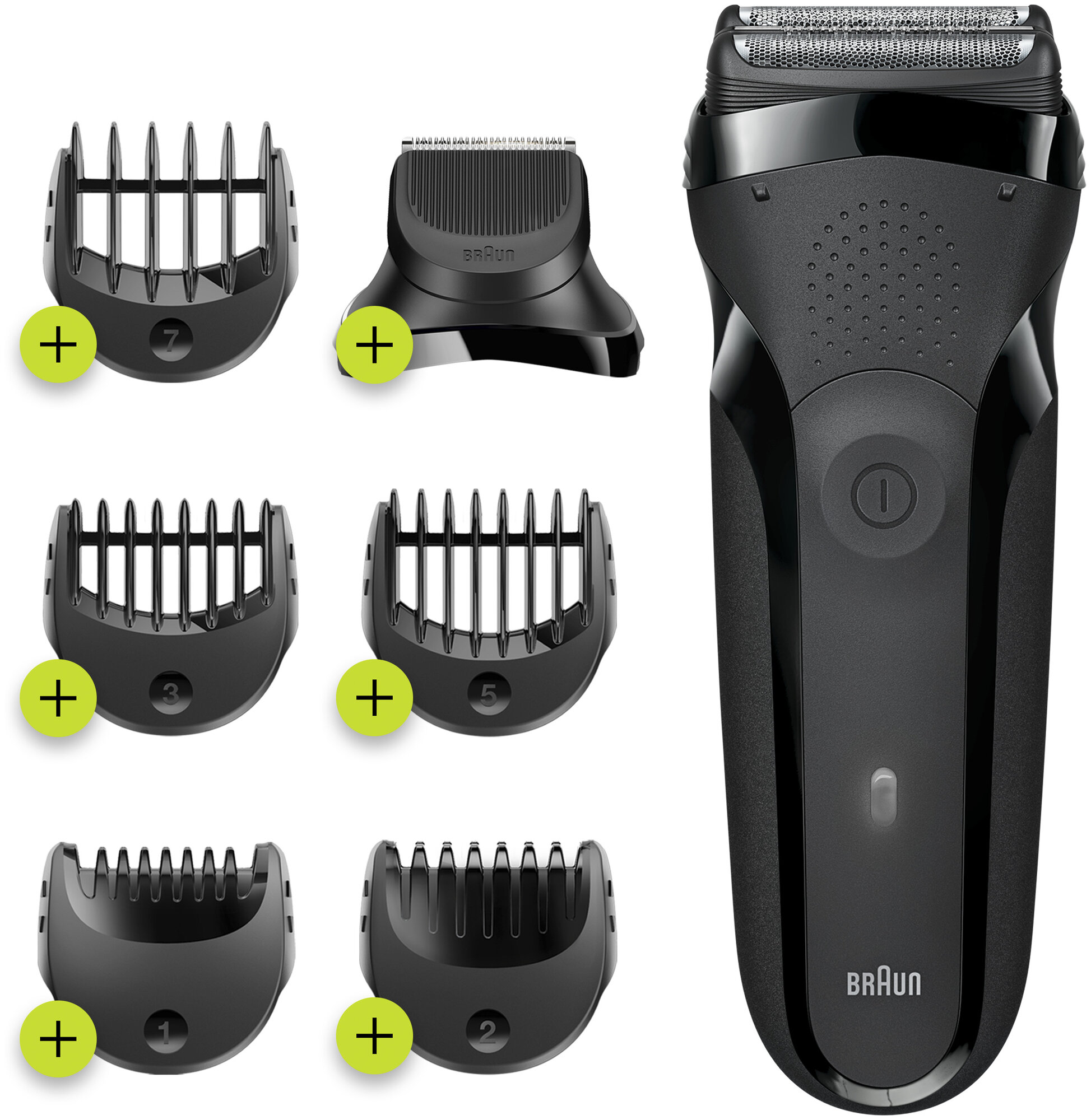 Электробритва Braun Series 3, 300BT, черный