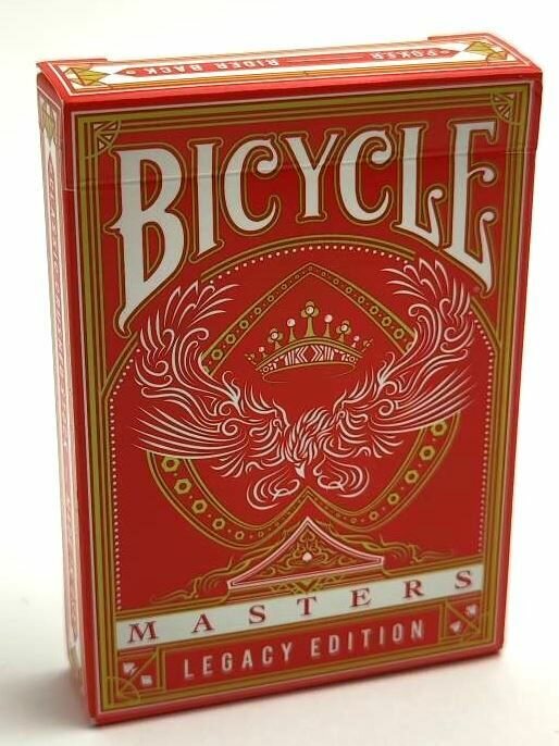 Игральные карты Bicycle MASTERS (RED) legacy edition