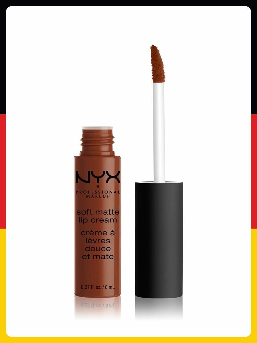 Губная помада NYX Professional Makeup Soft Matte Lip Cream 23 Berlin, 8 мл