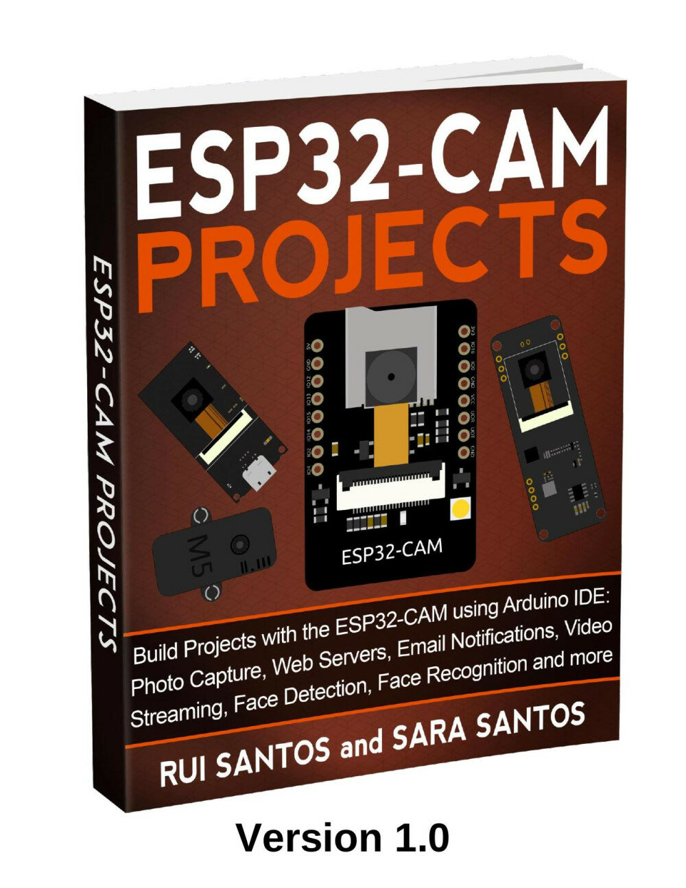 ESP32-CAM Projects，печатная книга переиздания