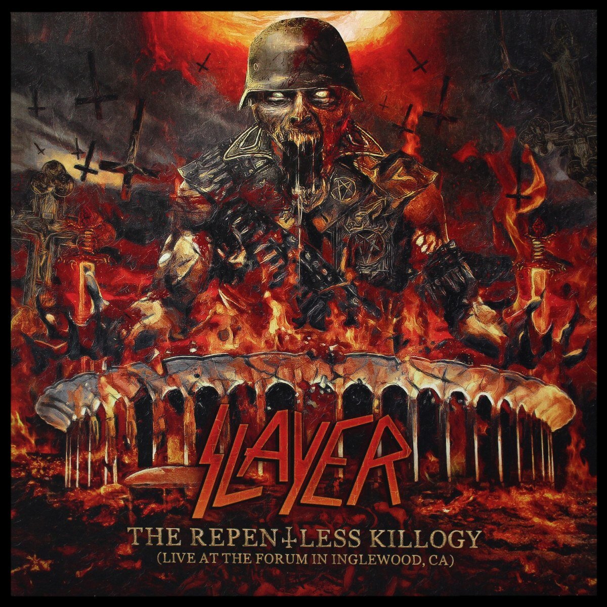 Виниловая пластинка Nuclear Blast Slayer – The Repentless Killogy (Live At The Forum In Inglewood, CA) (2LP)