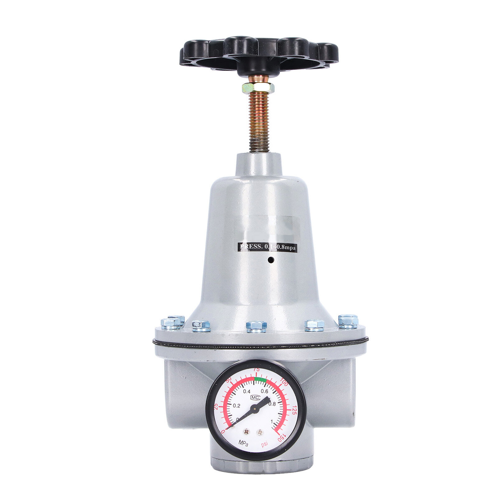 Регулятор давления воздуха (редукционный клапан) с манометром 0.05‑0.63 МПа, количество 25 шт, резьба G1