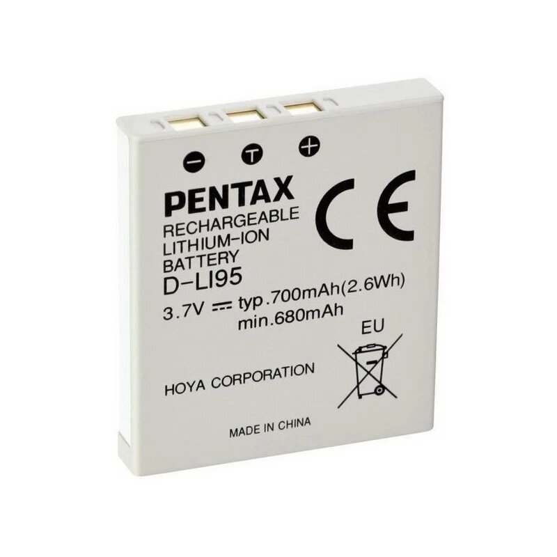 Аккумуляторная батарея D-LI 95 для цифровых фотоаппаратов Pentax