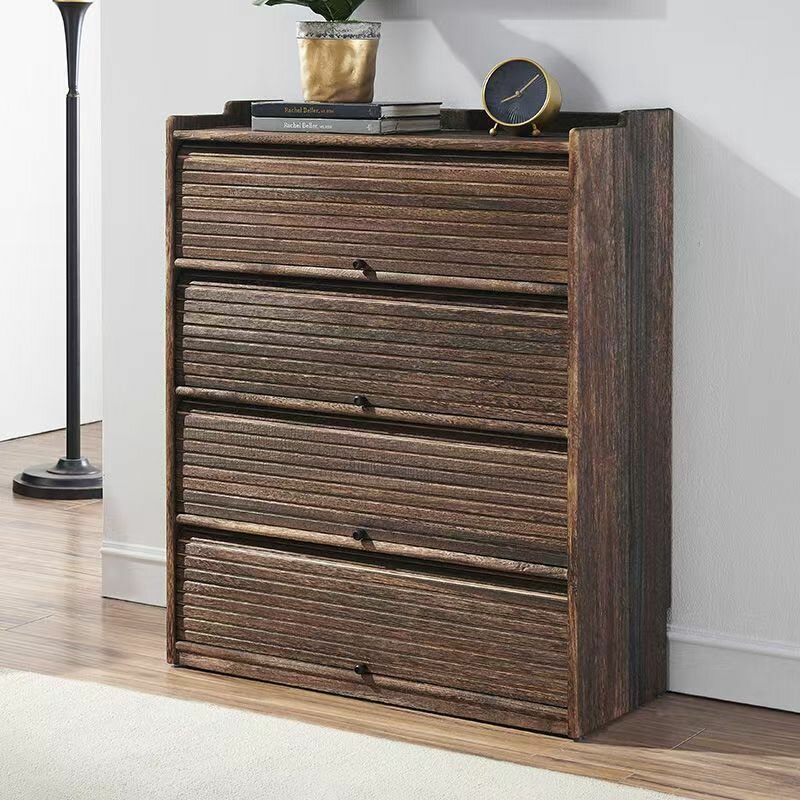 Обувной шкаф бытовой из массива дерева73*34*90